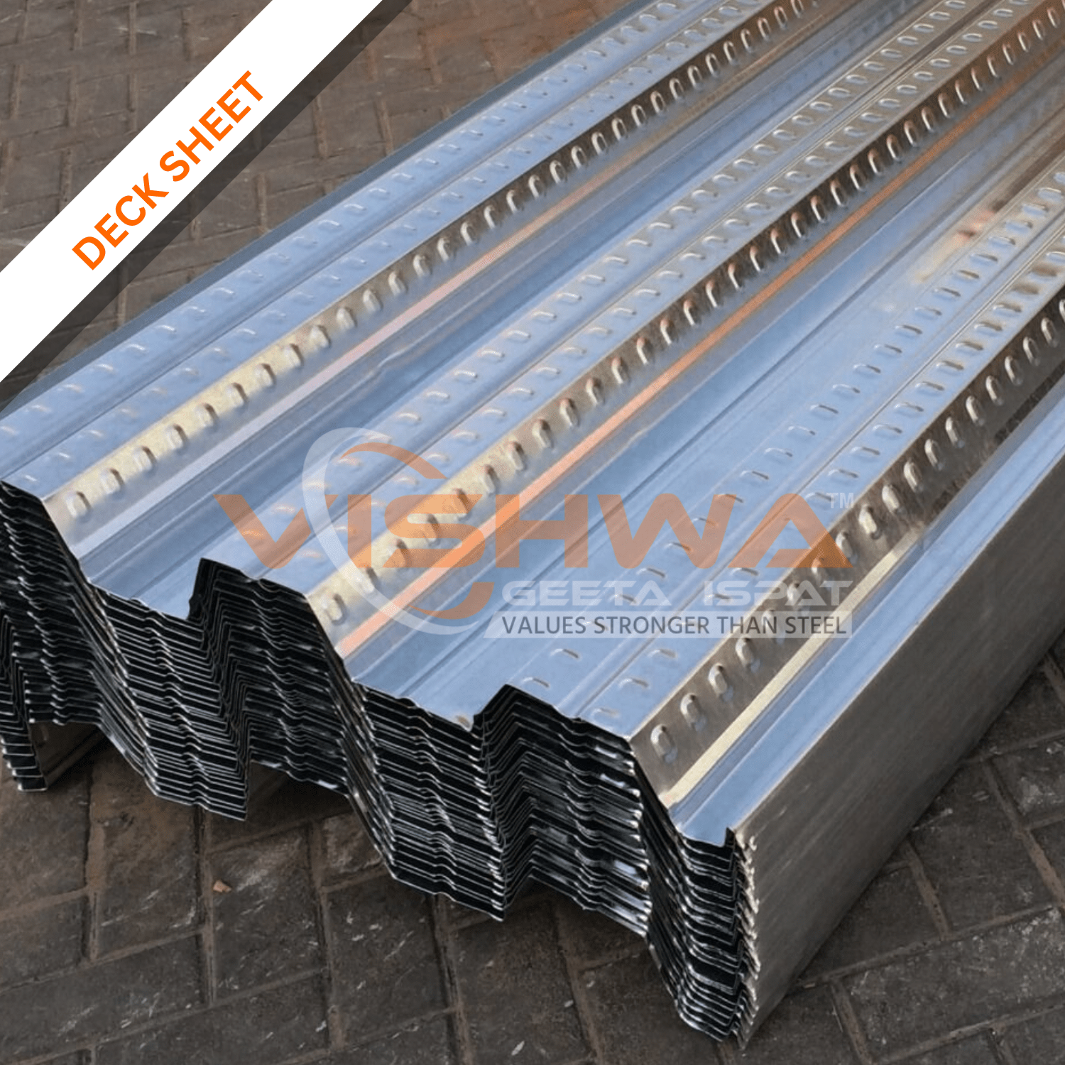 Deck Sheet Vishwageeta Ispat – Top Steel Traders & Suppliers in India